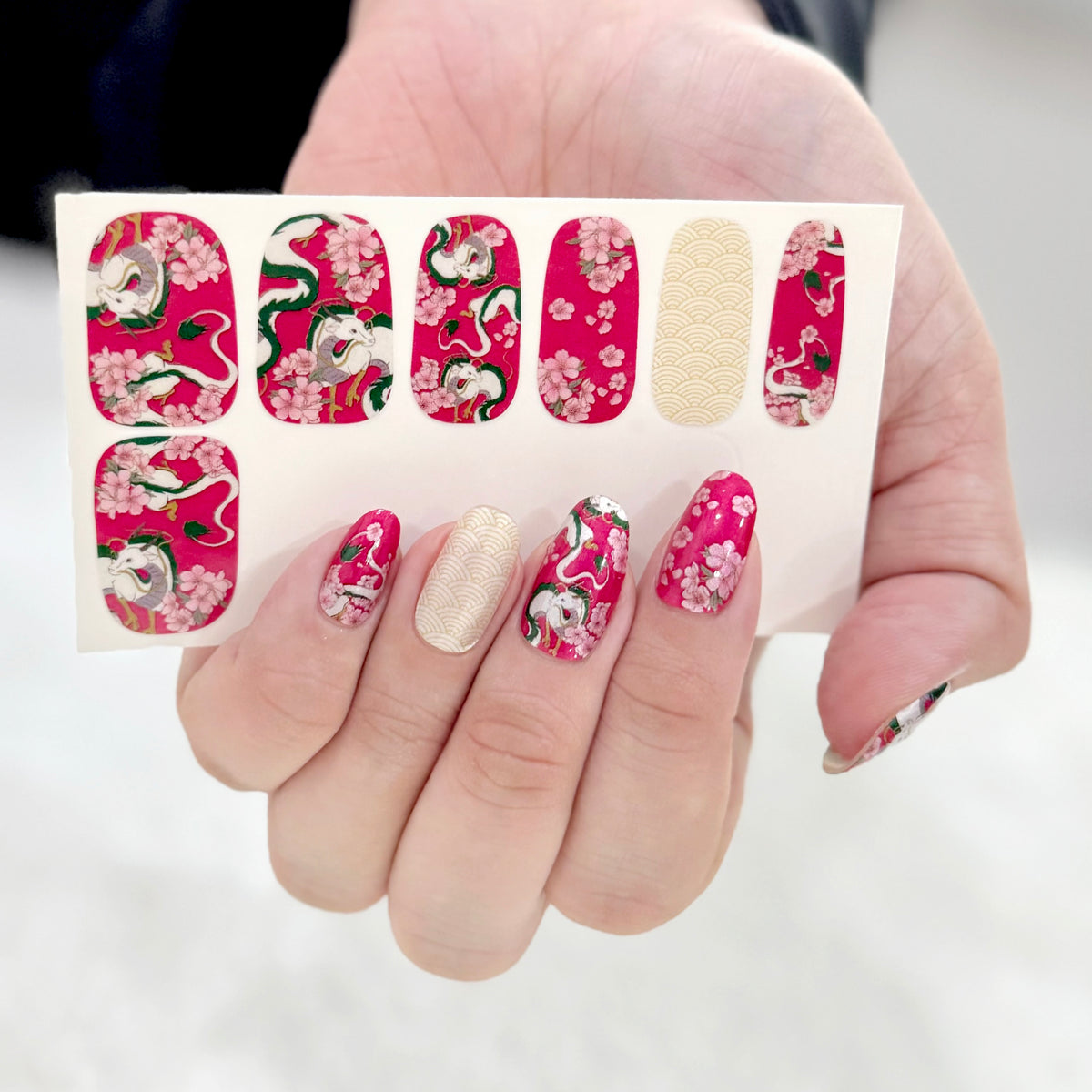 THE DRAGON [in Raspberry Pink] – EMMEzing NAILS